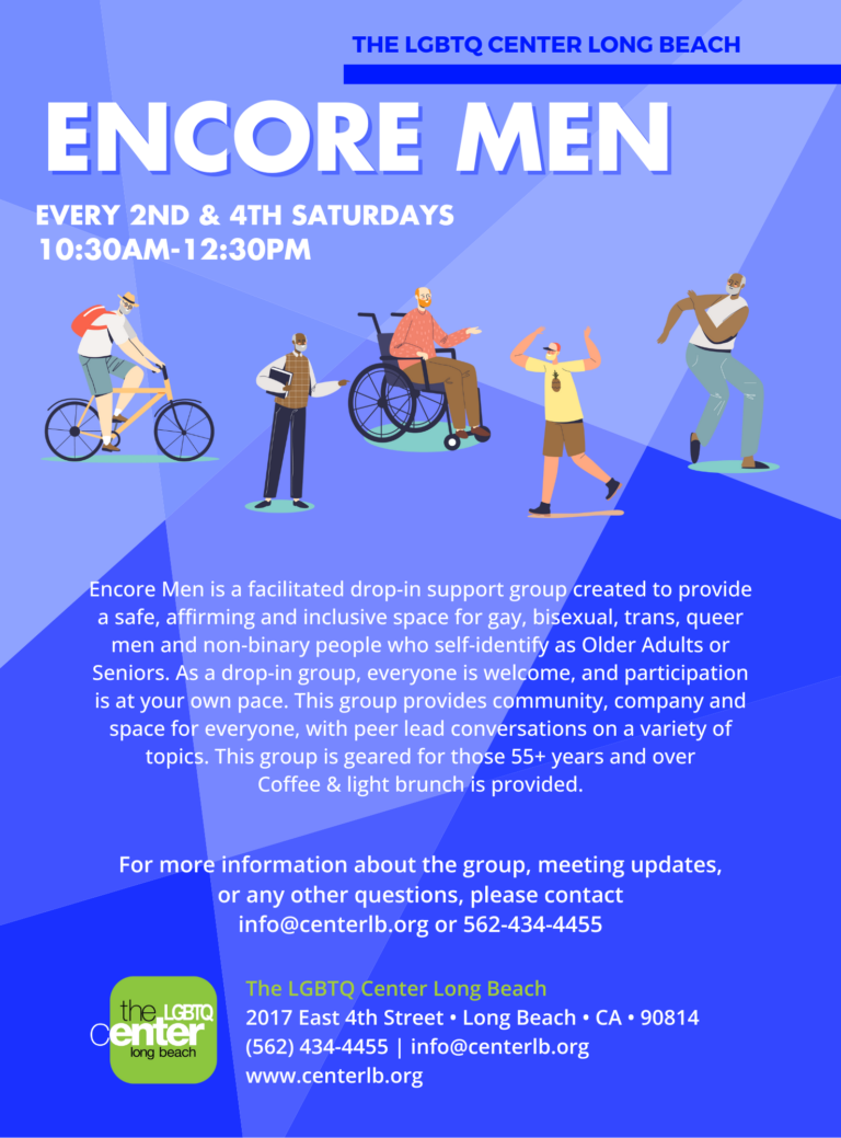 Social & Support Groups - The LGBTQ Center Long Beach